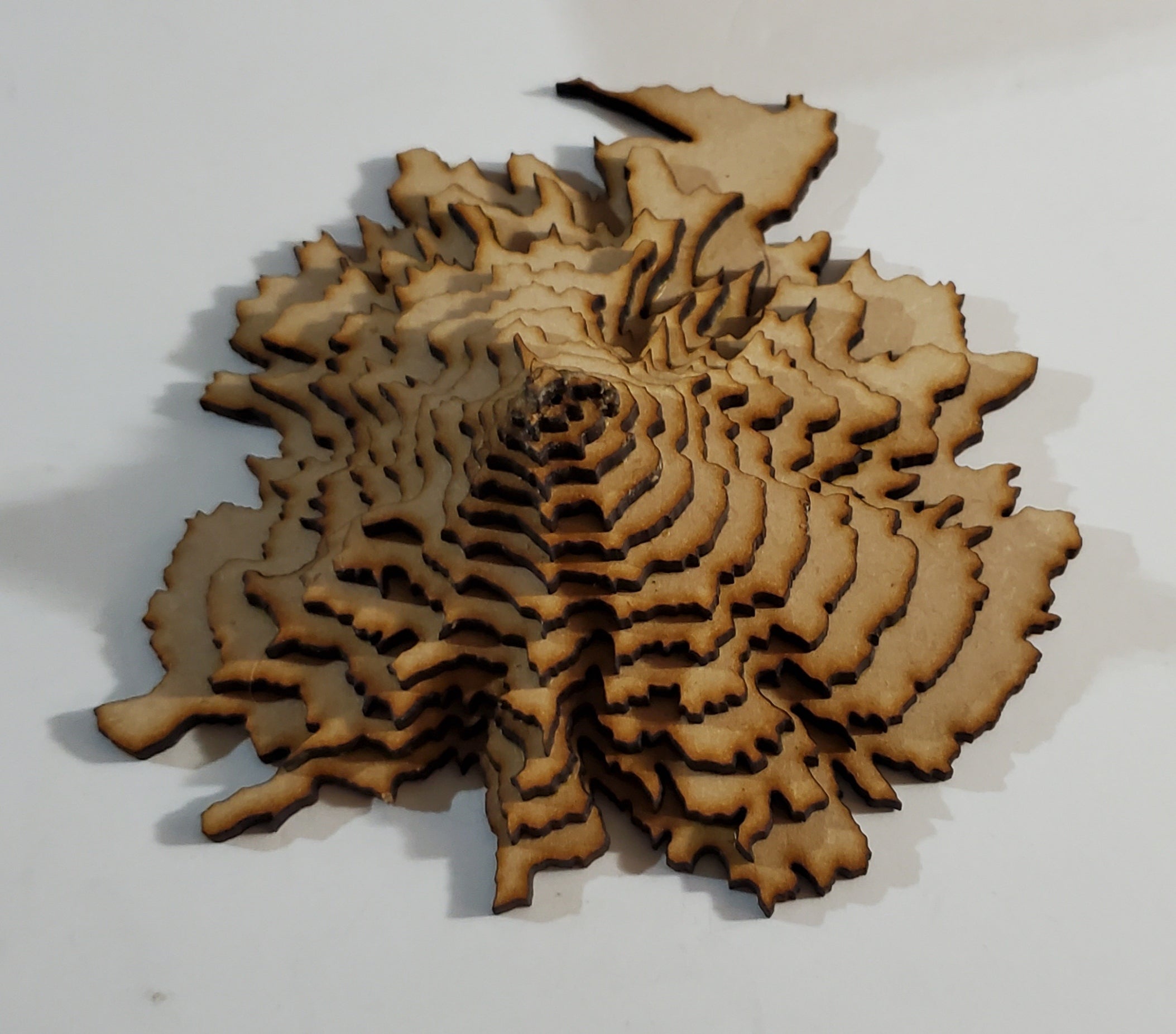 Topographic Laser Cut Mountains – Custom Crib Boards