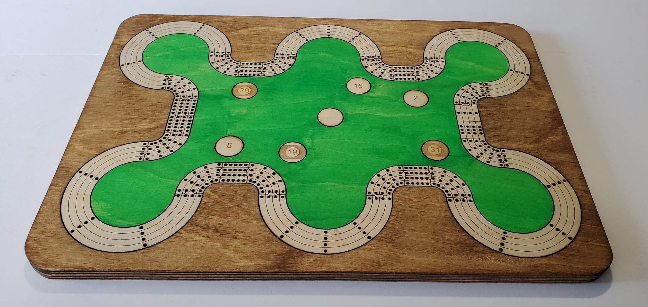Pool Table Cribbage Board – Custom Crib Boards