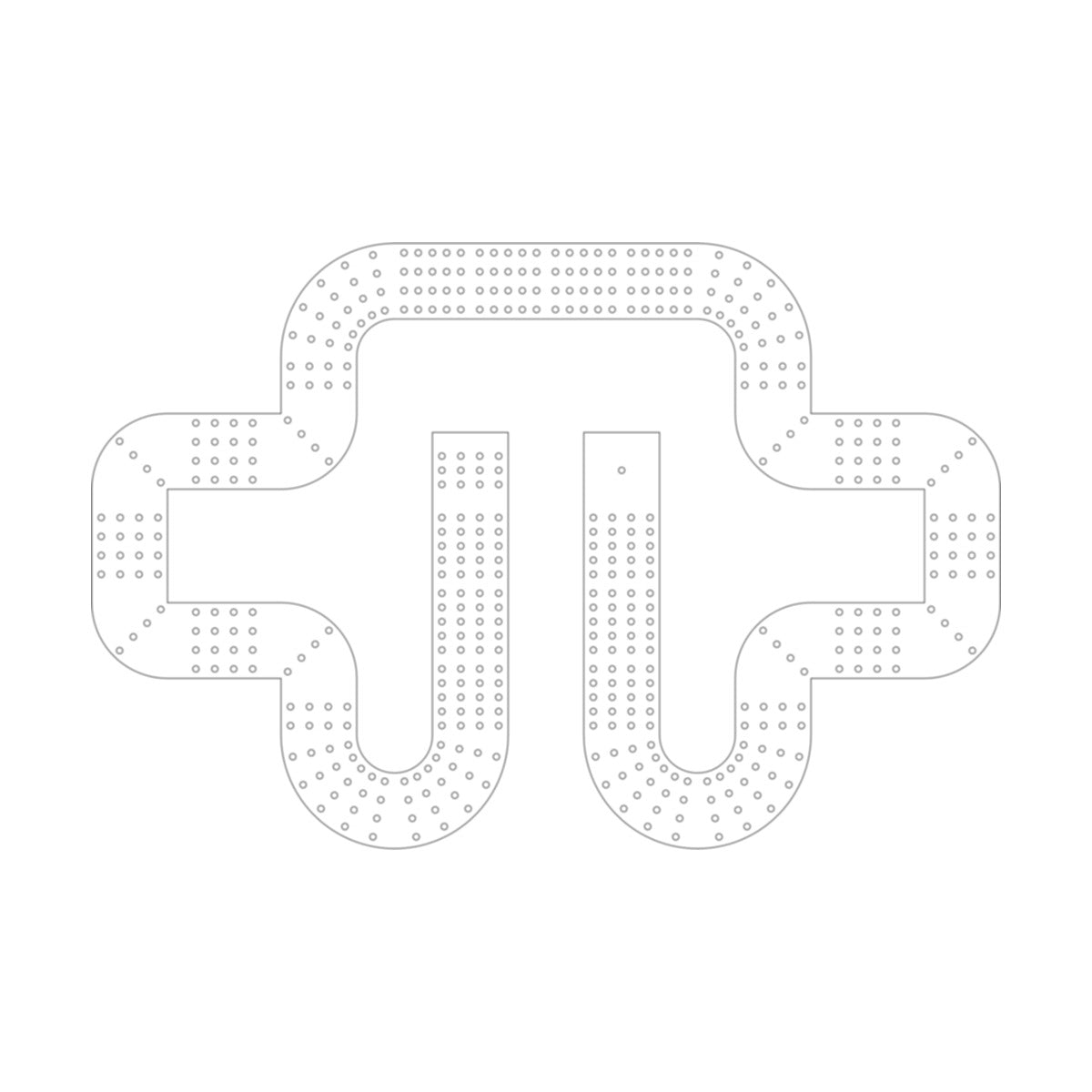 Cribbage Board Pattern / Template - 1 – Custom Crib Boards